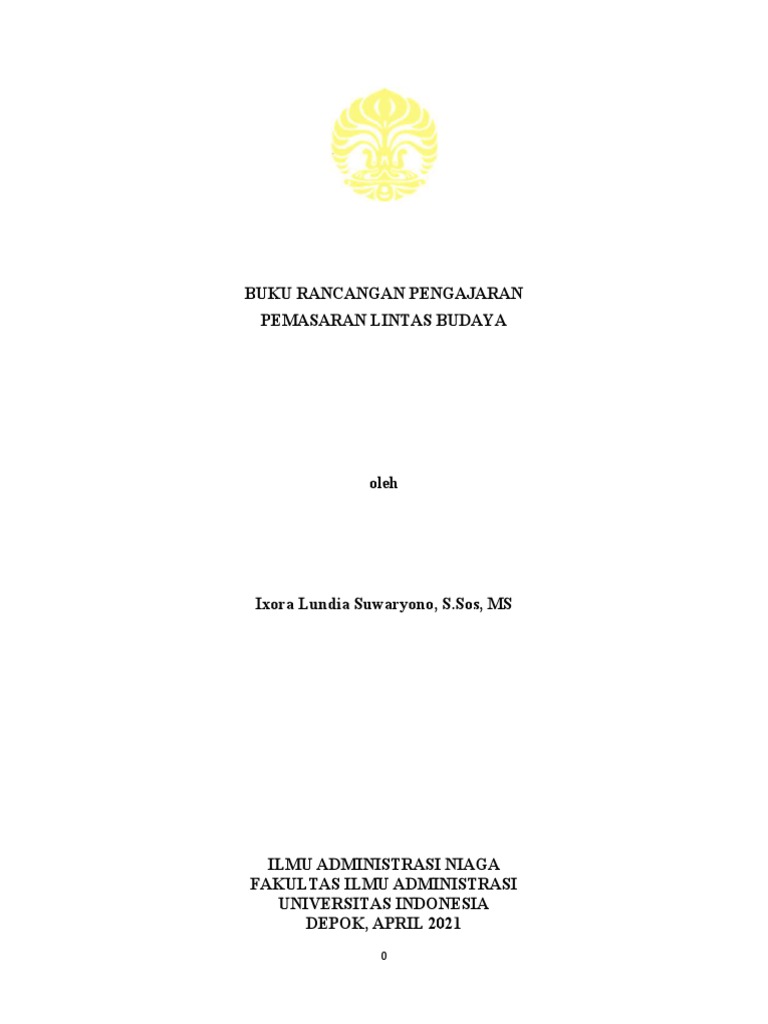 BRP Format Baru - Pemasaran Lintas Budaya (Newest Revision ...