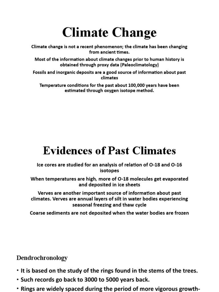 Climate Change | PDF | Earth | Climate Change