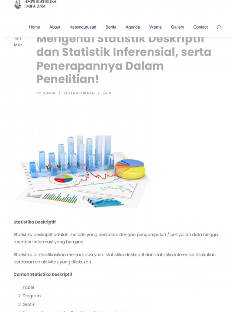 Mengenal Statistik Deskriptif Dan Statistik Inferensial, Serta ...