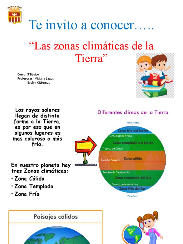Zonas Climáticas para 3° Básico | PDF