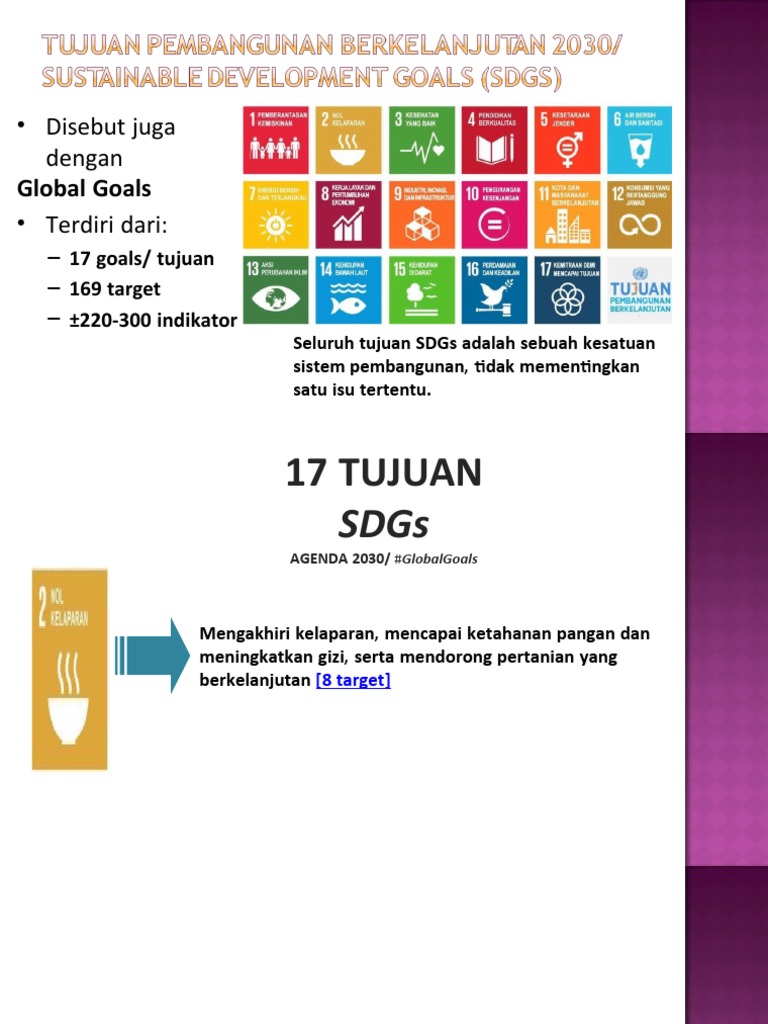 SDGs 2 Tugas Prof Sukri PPT | PDF | Ilmu Sosial