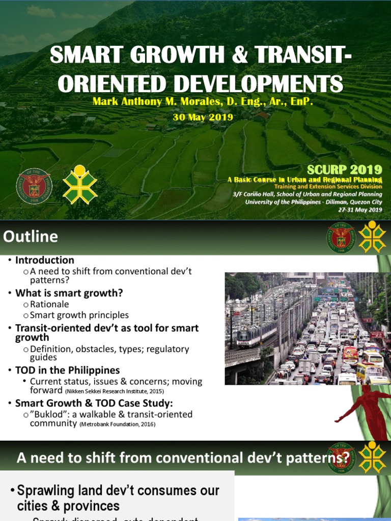 Smart Growth and TOD | PDF | Urbanization | Transport