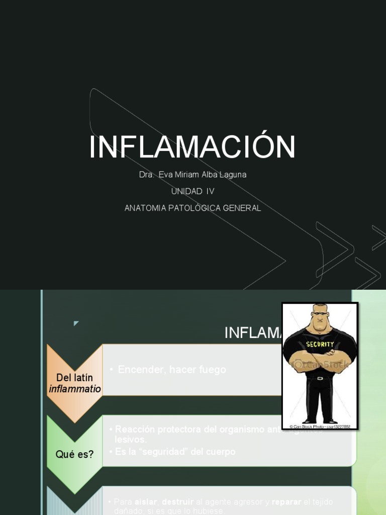 Inflamación: Tipos y Respuestas Biológicas | PDF | Inflamación | Especialidades Medicas