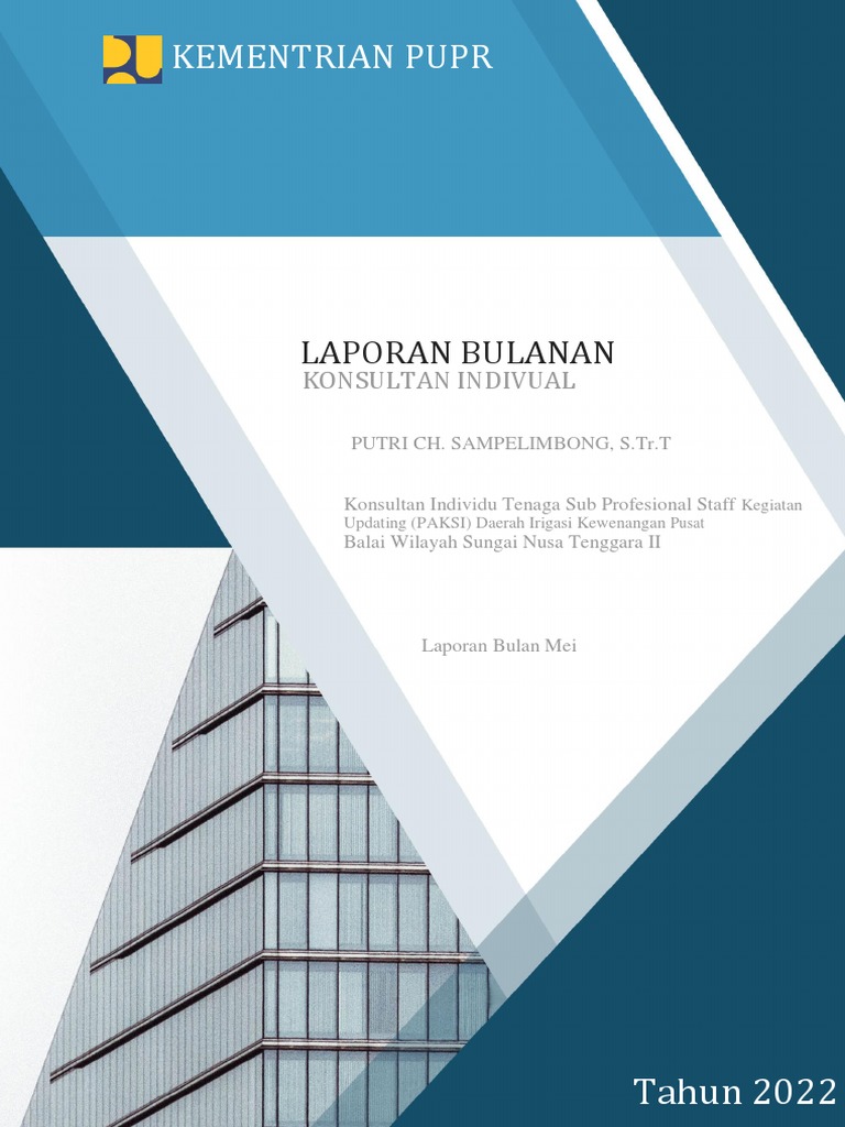 Laporan Bulanan Konsultan | PDF