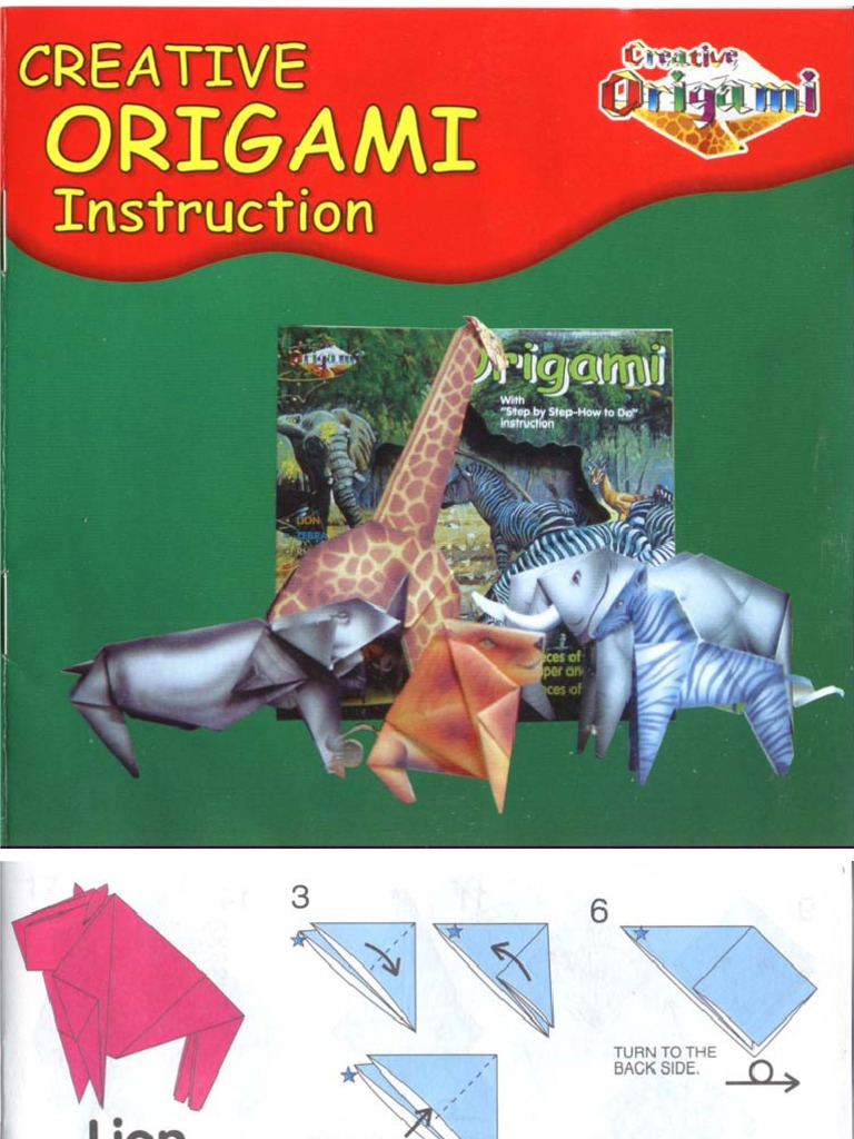 Creative Origami Instructions - African Animals | PDF