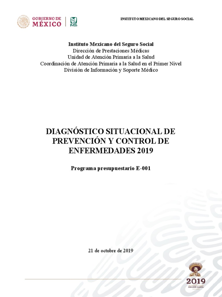 E001 2019 Diagnostico | PDF