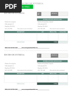 Plantilla de Remito en Excel | PDF