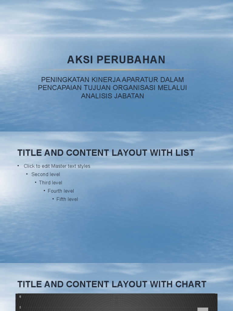 Aksi PERUBAHAN Power Point | PDF