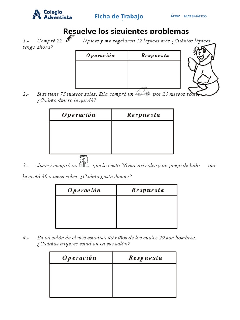 Ficha Mate 29 DE MAYO 2 | PDF