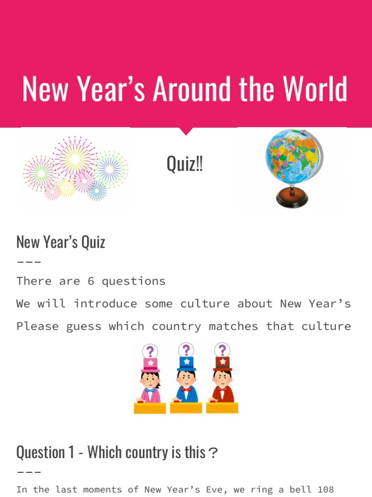 New Year’s Around the World | PDF