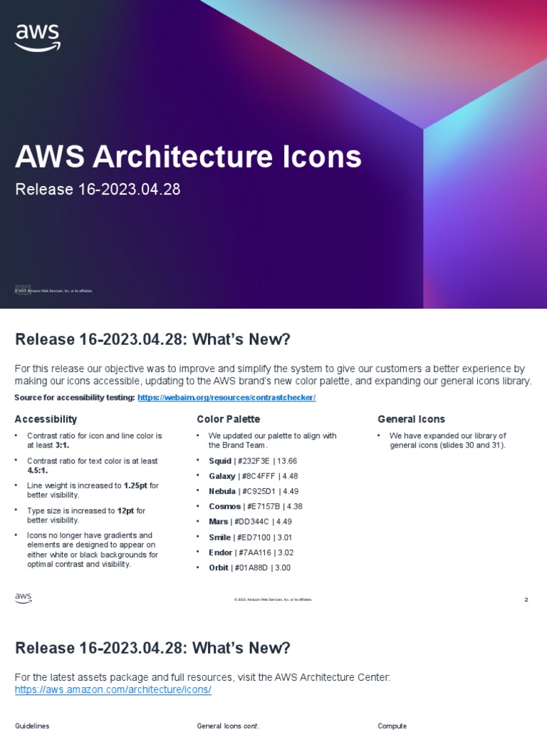 AWS Architecture Icons Deck For Light BG 04282023 | PDF | Amazon Web ...