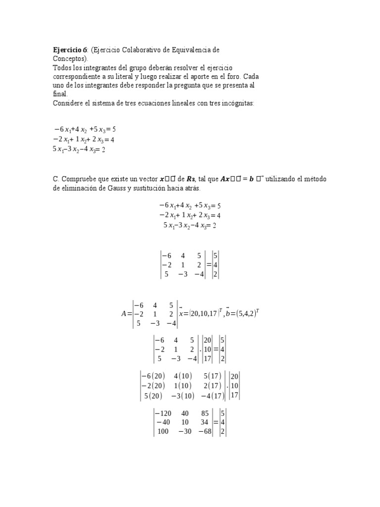 Ejercicio 6 Aporte C | PDF