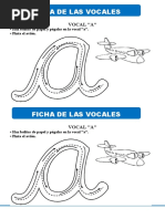 Pre - Escritura Guias Vocal e | PDF