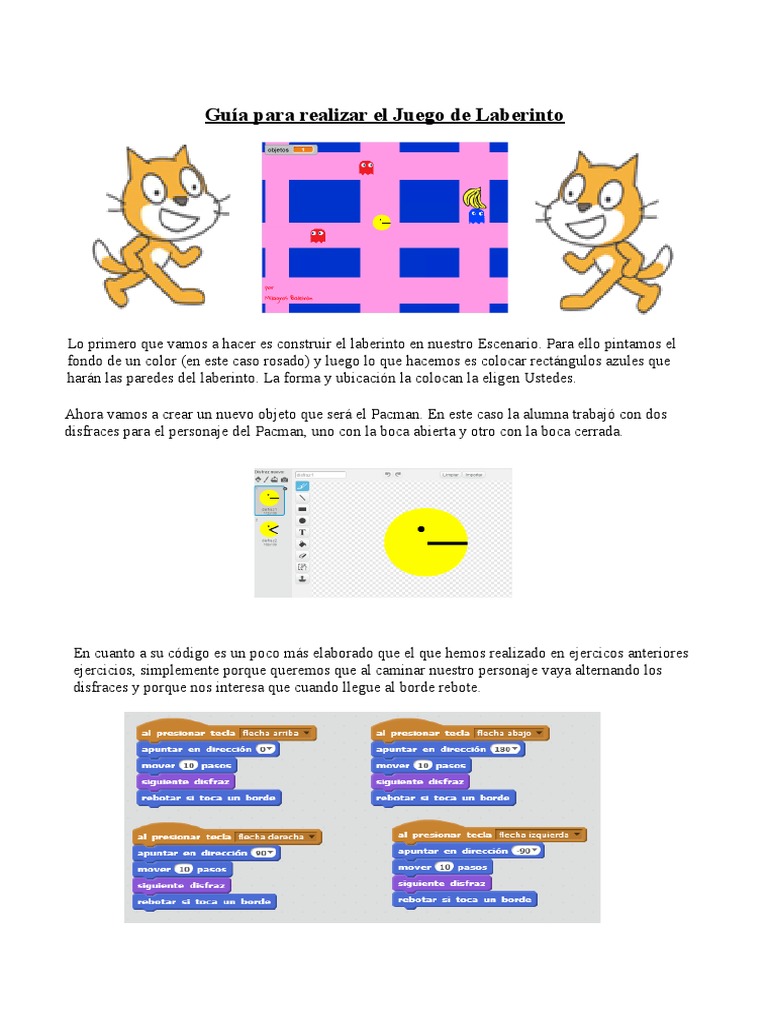 Ejercicio de Juego Laberinto | PDF