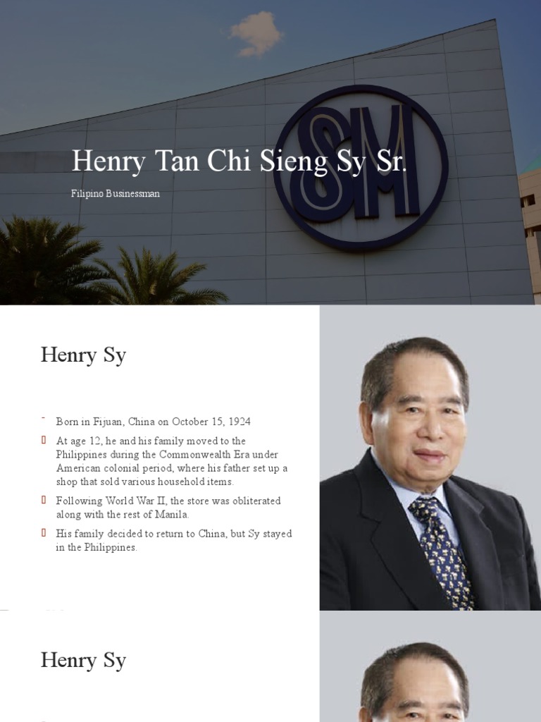 Henry Sy Report | PDF