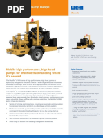 Multiflo Pump Specifications Overview | PDF | Litre | Pump
