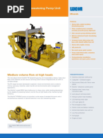 Multiflo Rf420exhv Spec Sheet | PDF | Pump | Engines