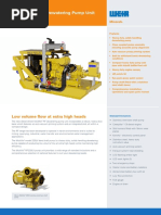 Multiflo Rf420exhv Spec Sheet | PDF | Pump | Engines