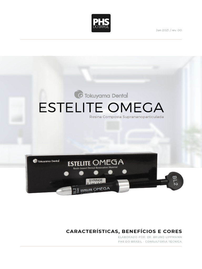 Estelite Omega Caracteristicas Beneficios e Cores | PDF