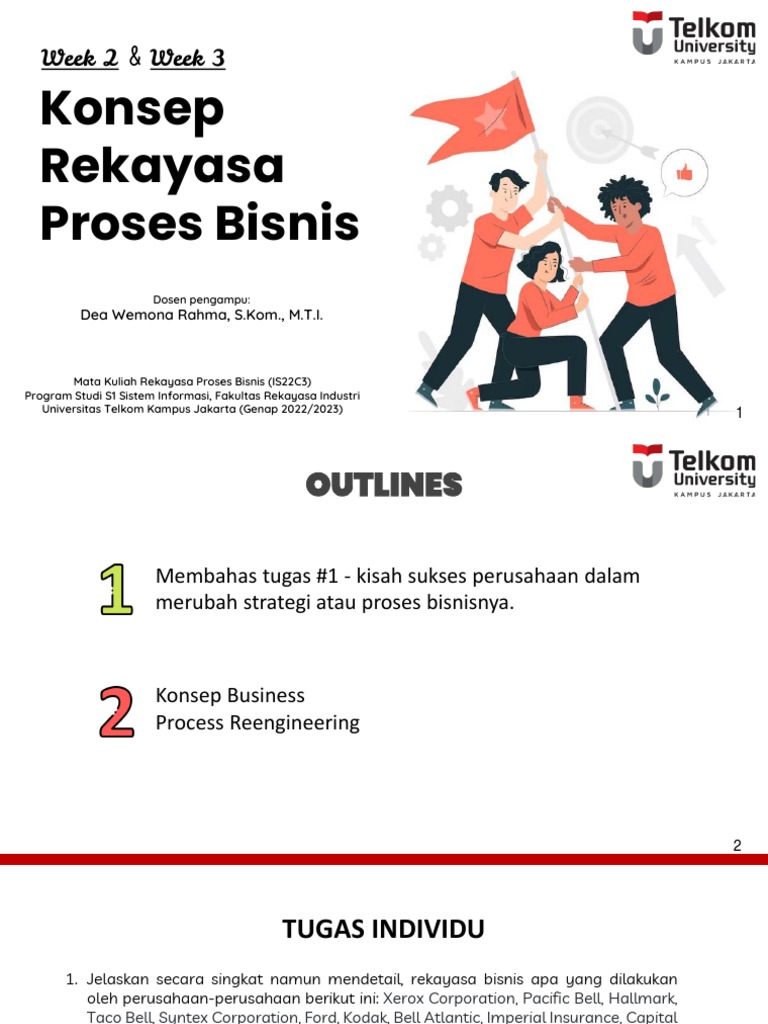 Week 2 Dan Week 3 - Konsep Business Process Reengineering | PDF | Bisnis