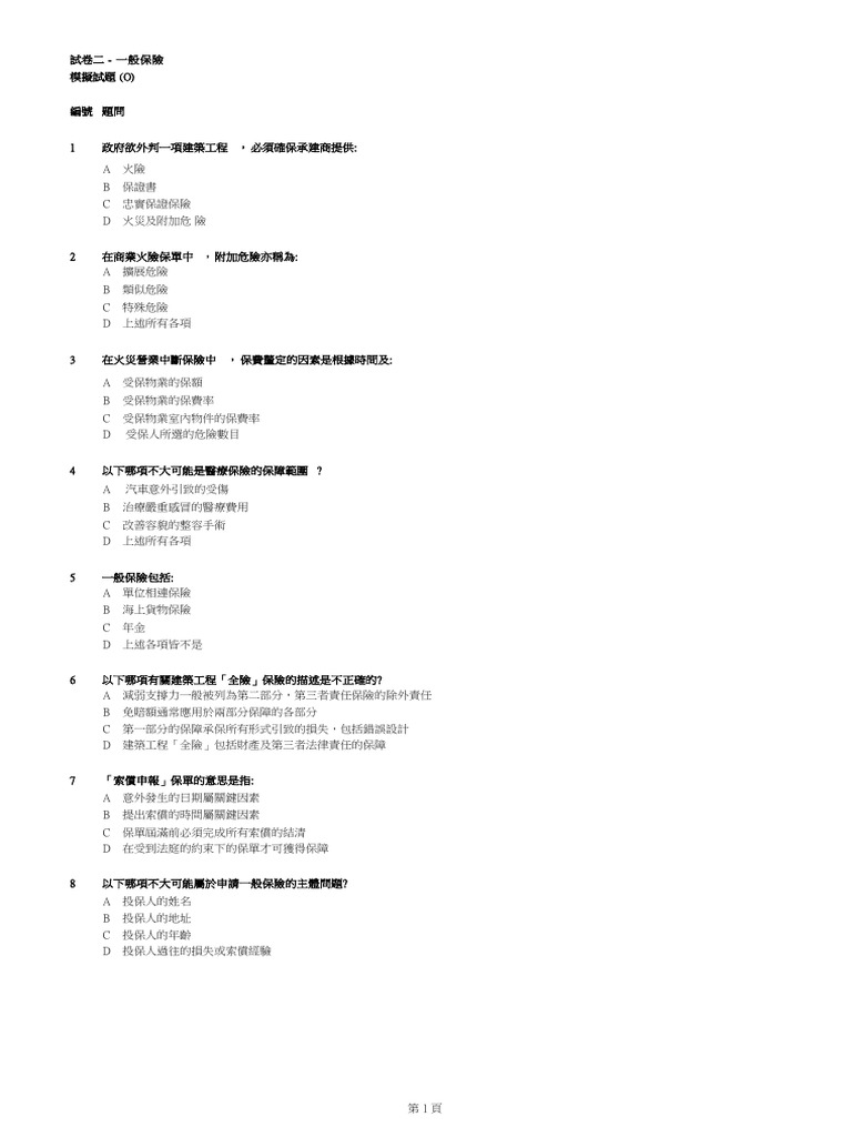 IIQE Paper 2 Mock Exam 2022 | PDF