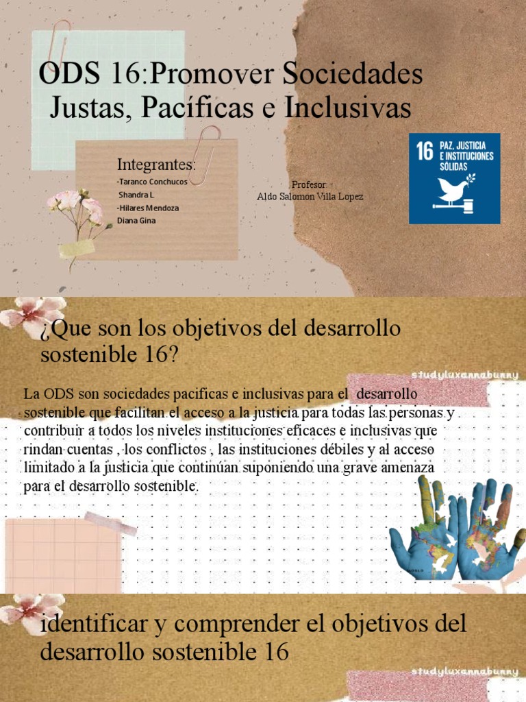 Ods 16 | PDF | Política