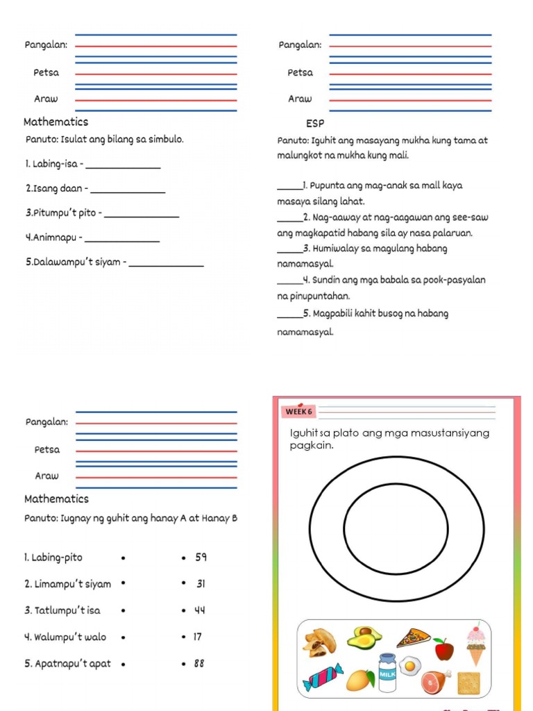 Gawain sa Pagkatuto-Grade 1 | PDF