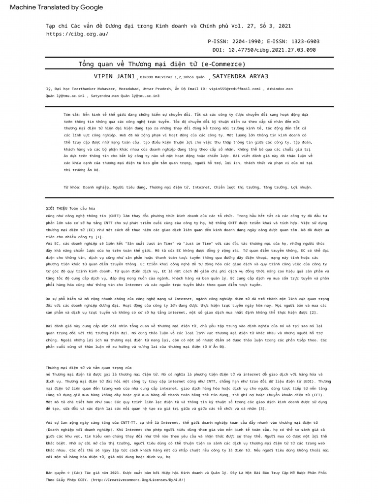 Tong Quan TMDT | PDF