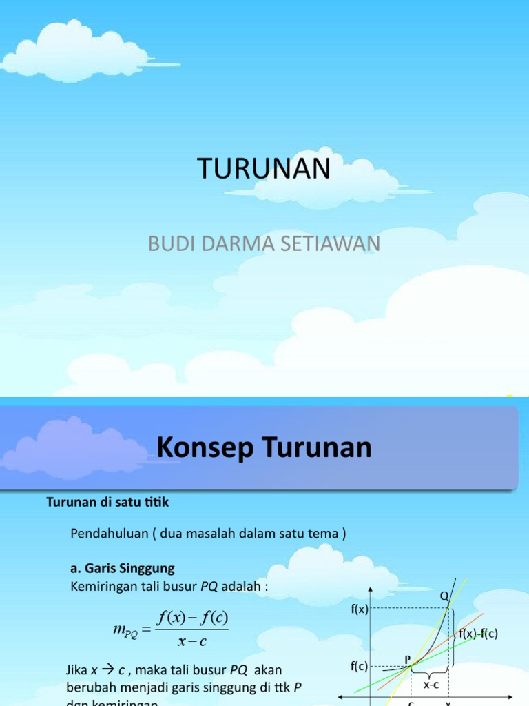 3 Turunan | PDF