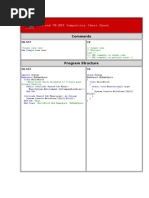C# Cheat Sheet | PDF | C Sharp (Programming Language) | Programming Paradigms