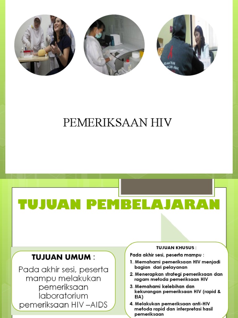 Materi Pemeriksaan Hiv - 2 | PDF