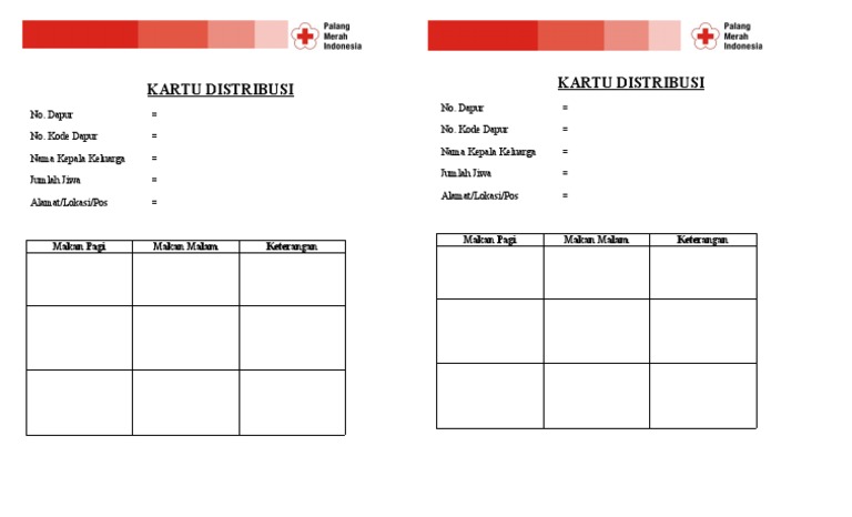 Kartu Distribusi | PDF