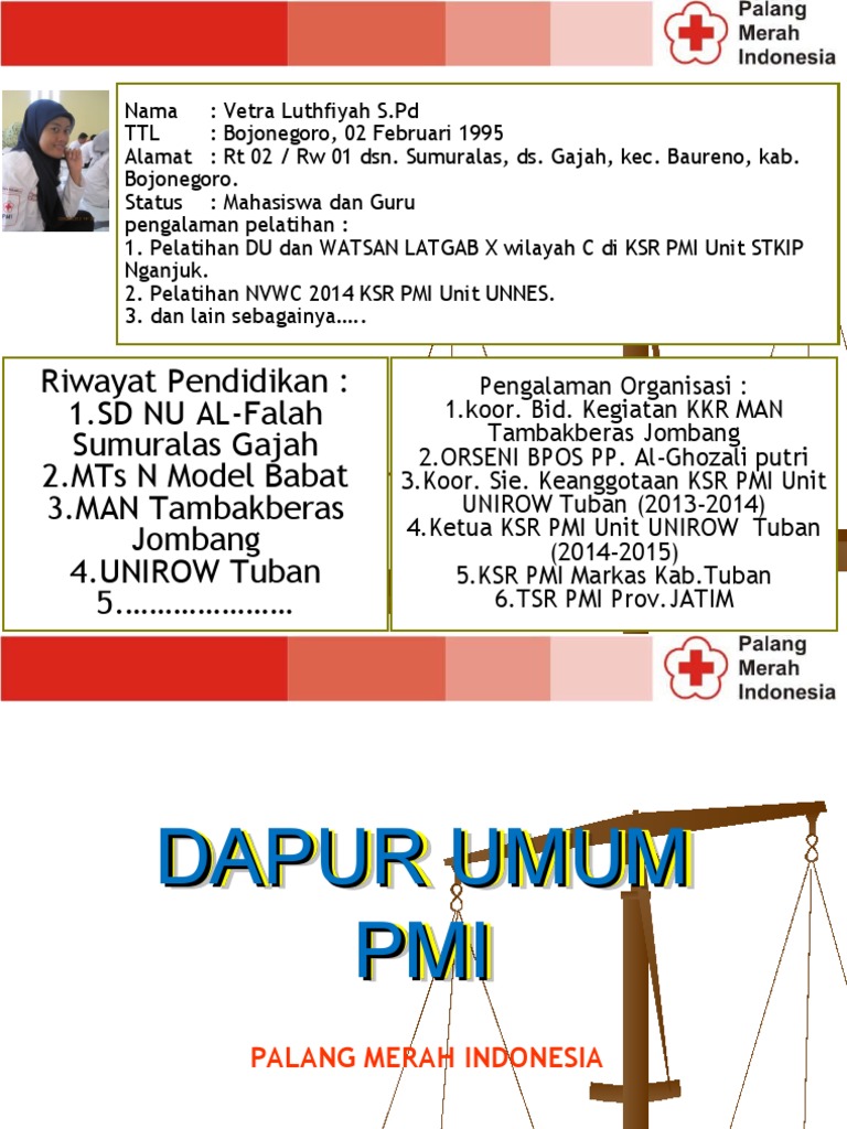 Dapur Umum | PDF