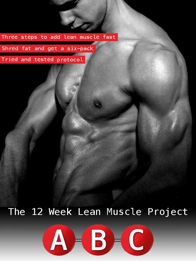 12-Week Lean Muscle Guide | PDF | Weight Training | Physical Exercise