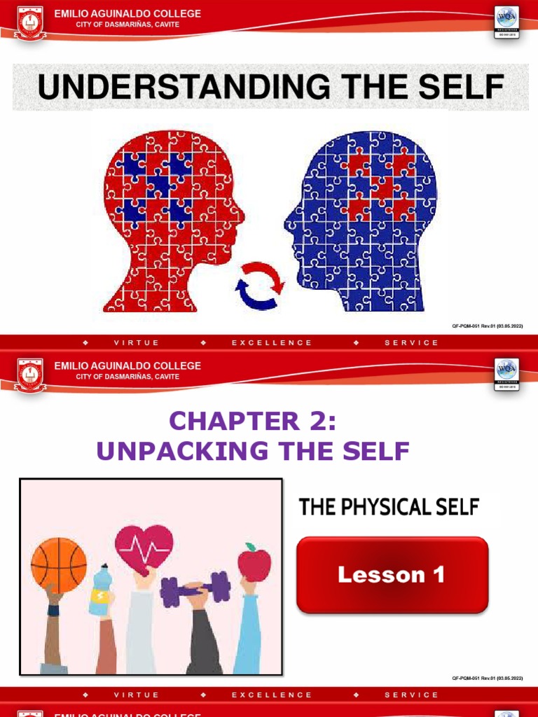 Chapter 2 Lesson 1 The Physical Self | PDF | Self Concept | Thought