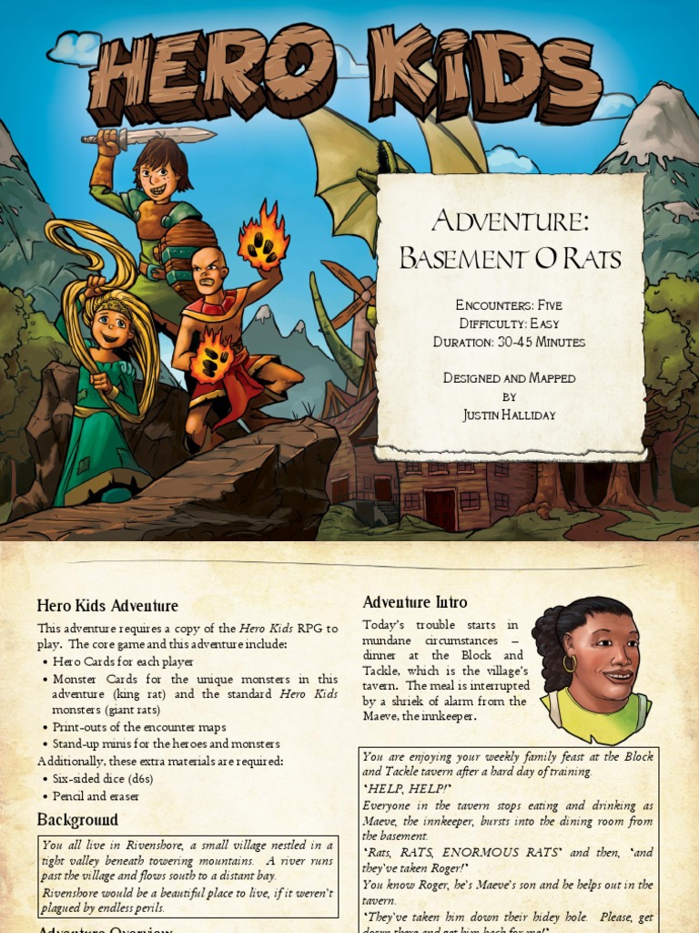 Basement O Rats Adventure Guide | PDF