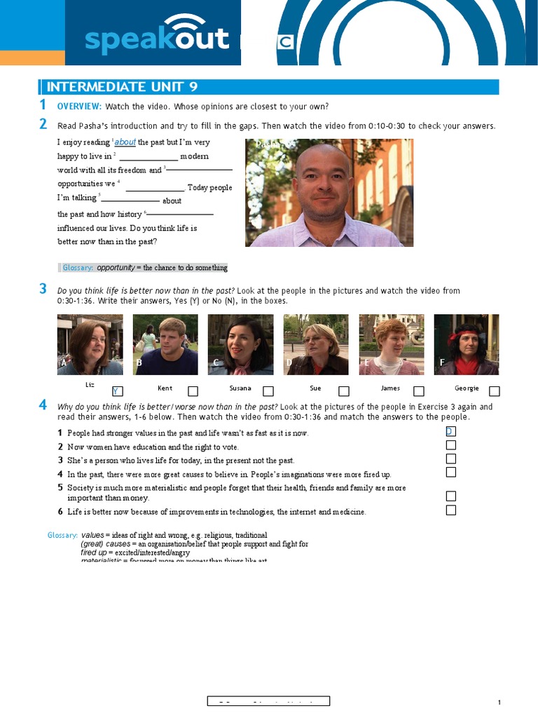 BBC U9 - Interviews - Worksheet | PDF