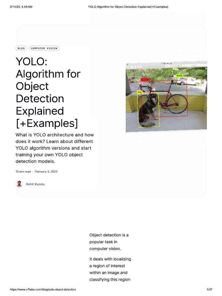 About_YOLO | PDF