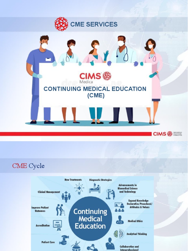 CME Presentation (Updated) | PDF | Medicine | Health Care