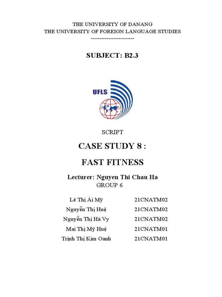 Group6 - Case Study 8 Script | PDF