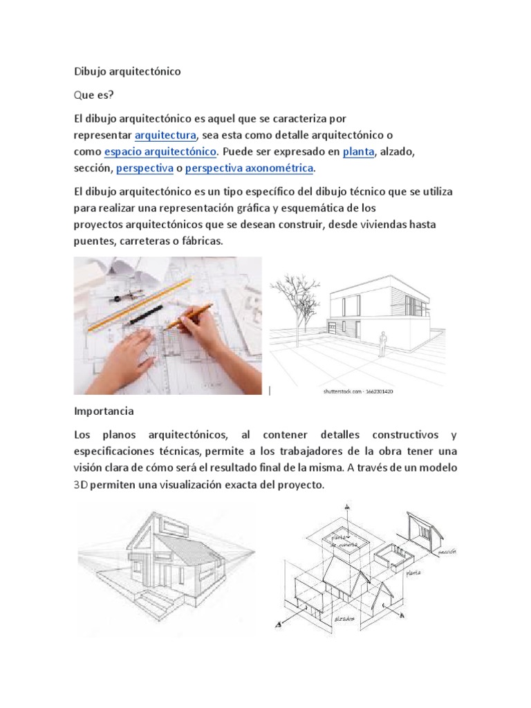 Dibujo Arquitectonico | PDF