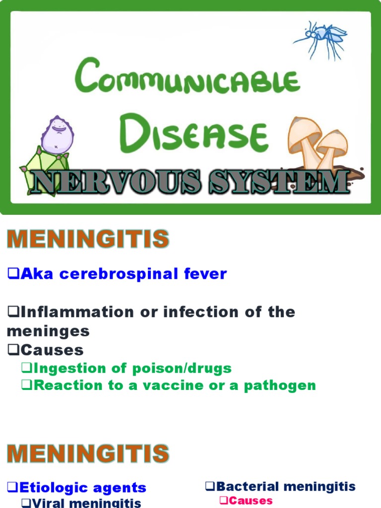 WK13 CDN - Meningitis, Poliomyelitis, Leprosy, Tetanus, Red Tide | PDF ...