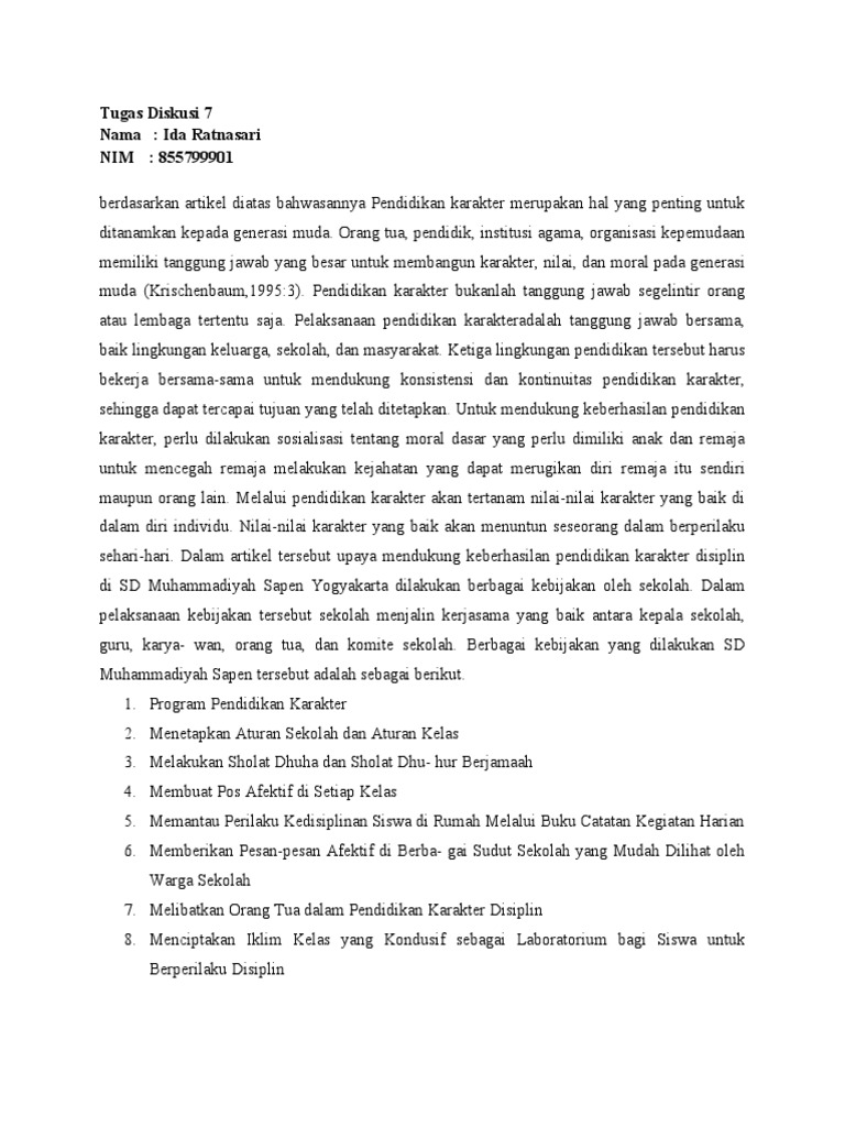 tugas diskusi 7 | PDF