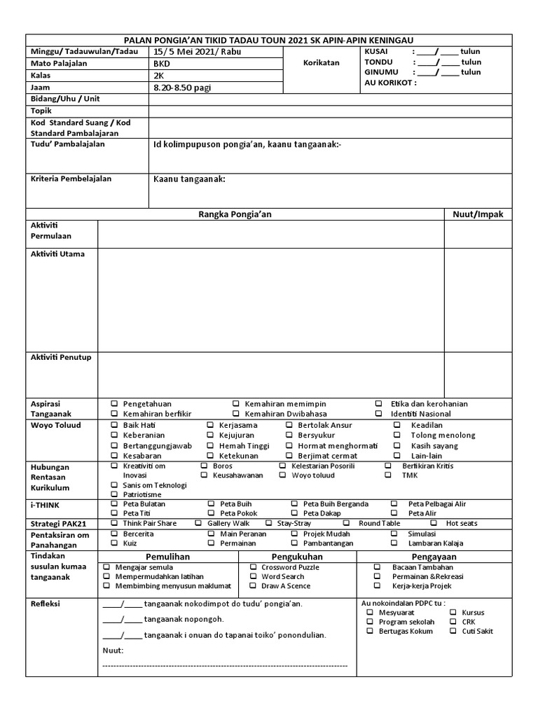 Tapak RPH Pak21 BKD | PDF