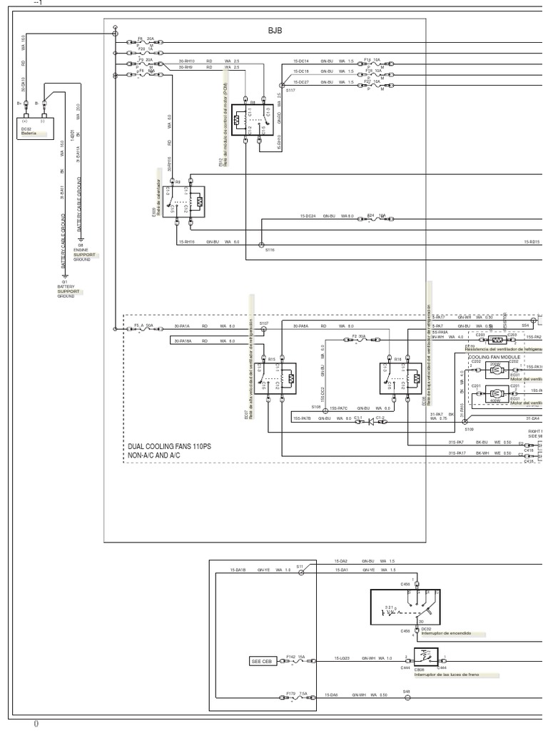 Esquema Ventiladores | PDF