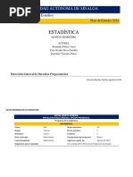 Taller de Probabilidad y Estadística I | PDF | Matemáticas | Pensamiento