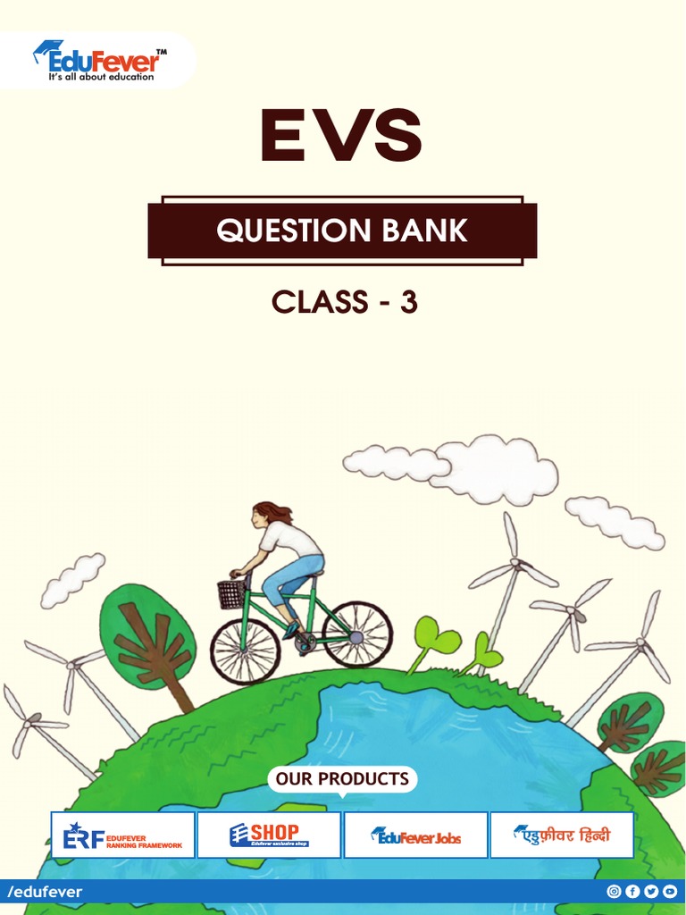 Class 3 EVS Question Bank 1 | PDF
