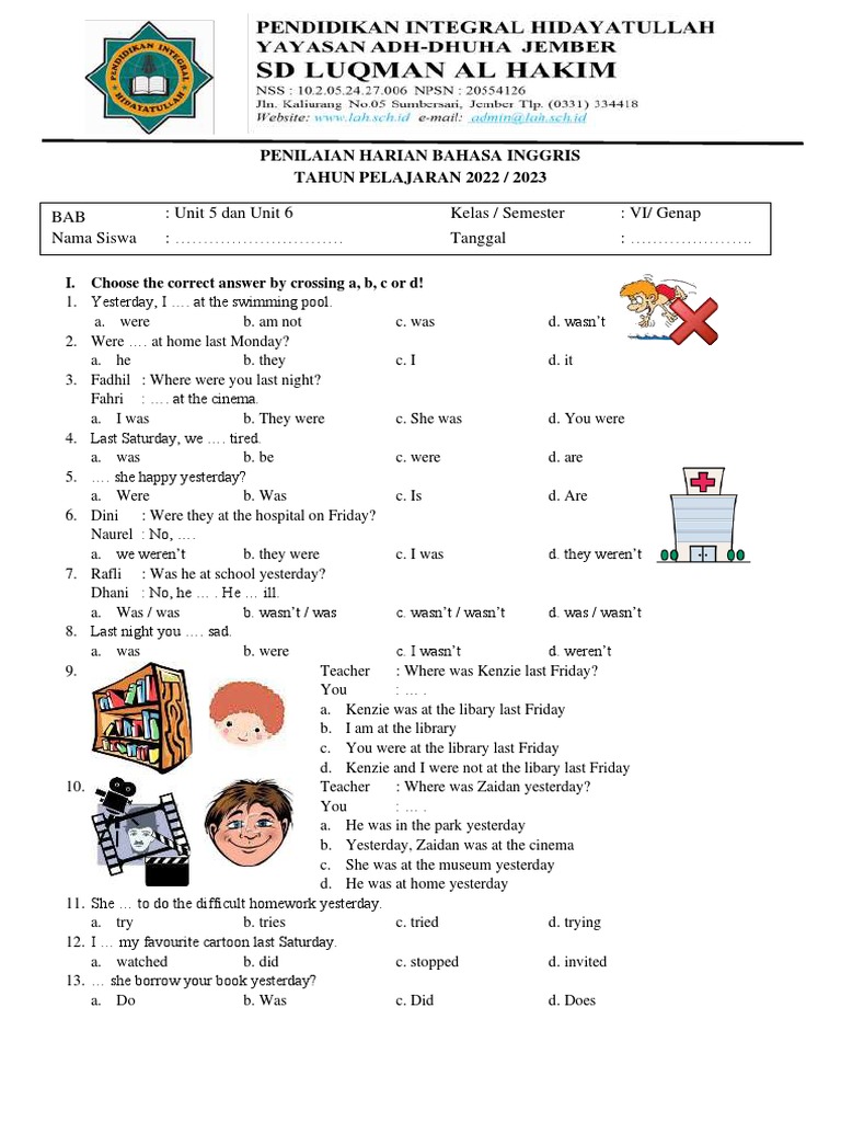 PH Bing Kelas 6 Unit 5 Dan 6 | PDF