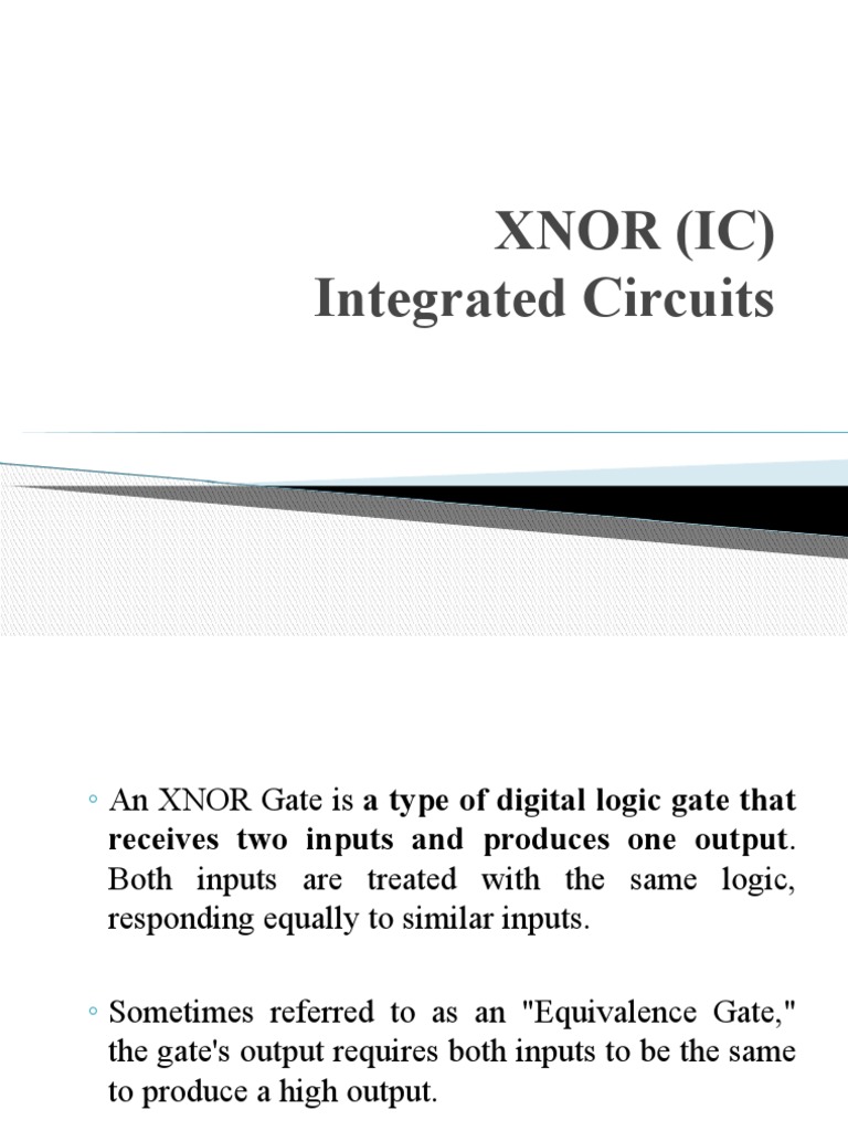 Xnor Ic | PDF