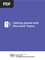 Microsoft Teams Introduction | PDF | Office 365 | Microsoft Office